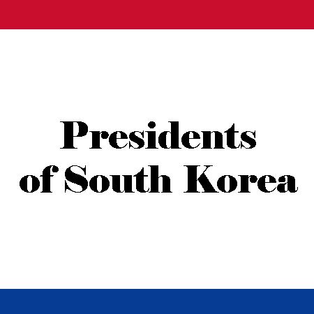 Presidents of South Korea | All Worlds Presidents